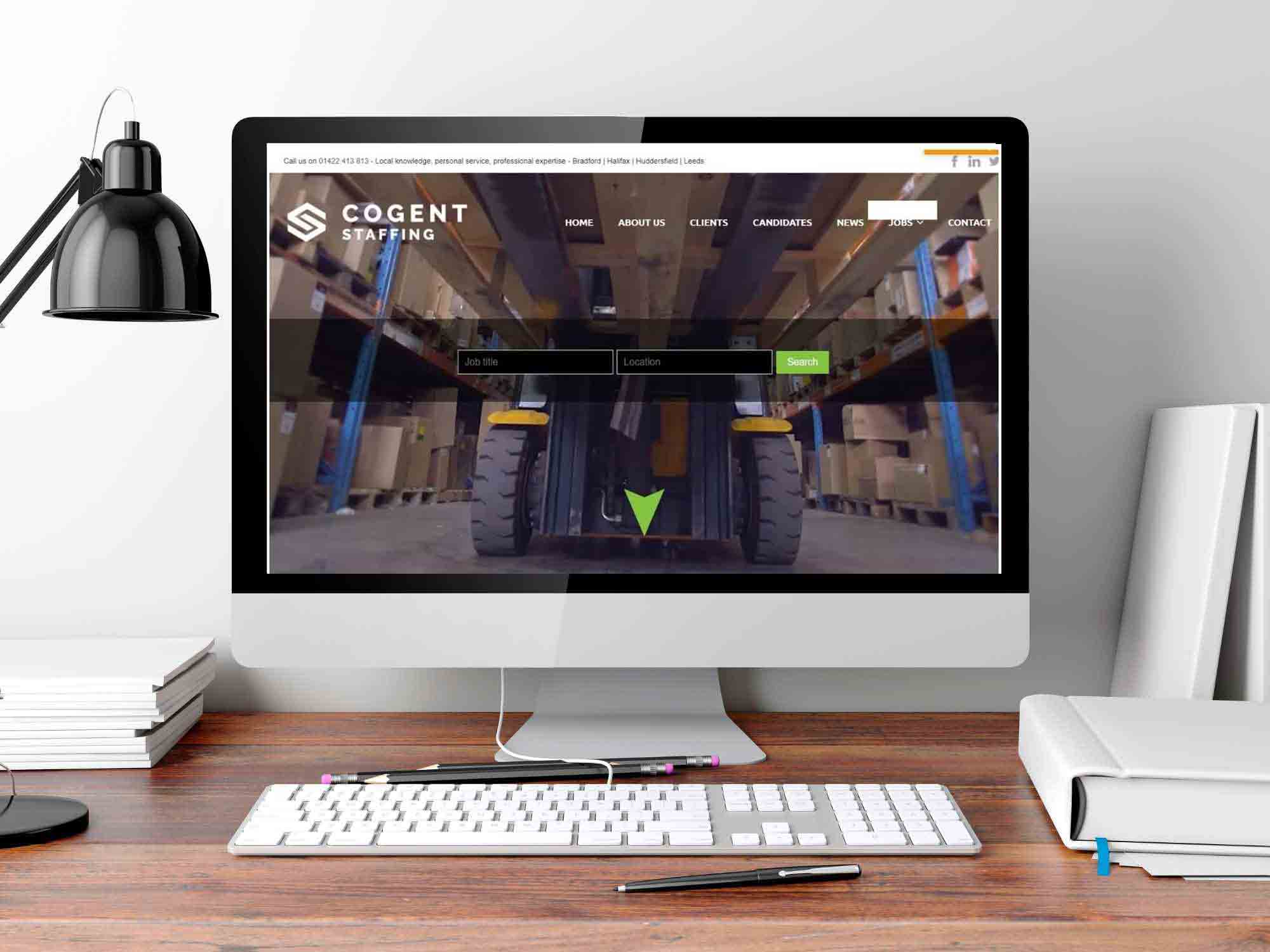 Cogent Staffing reveals new website - Bluestones Group