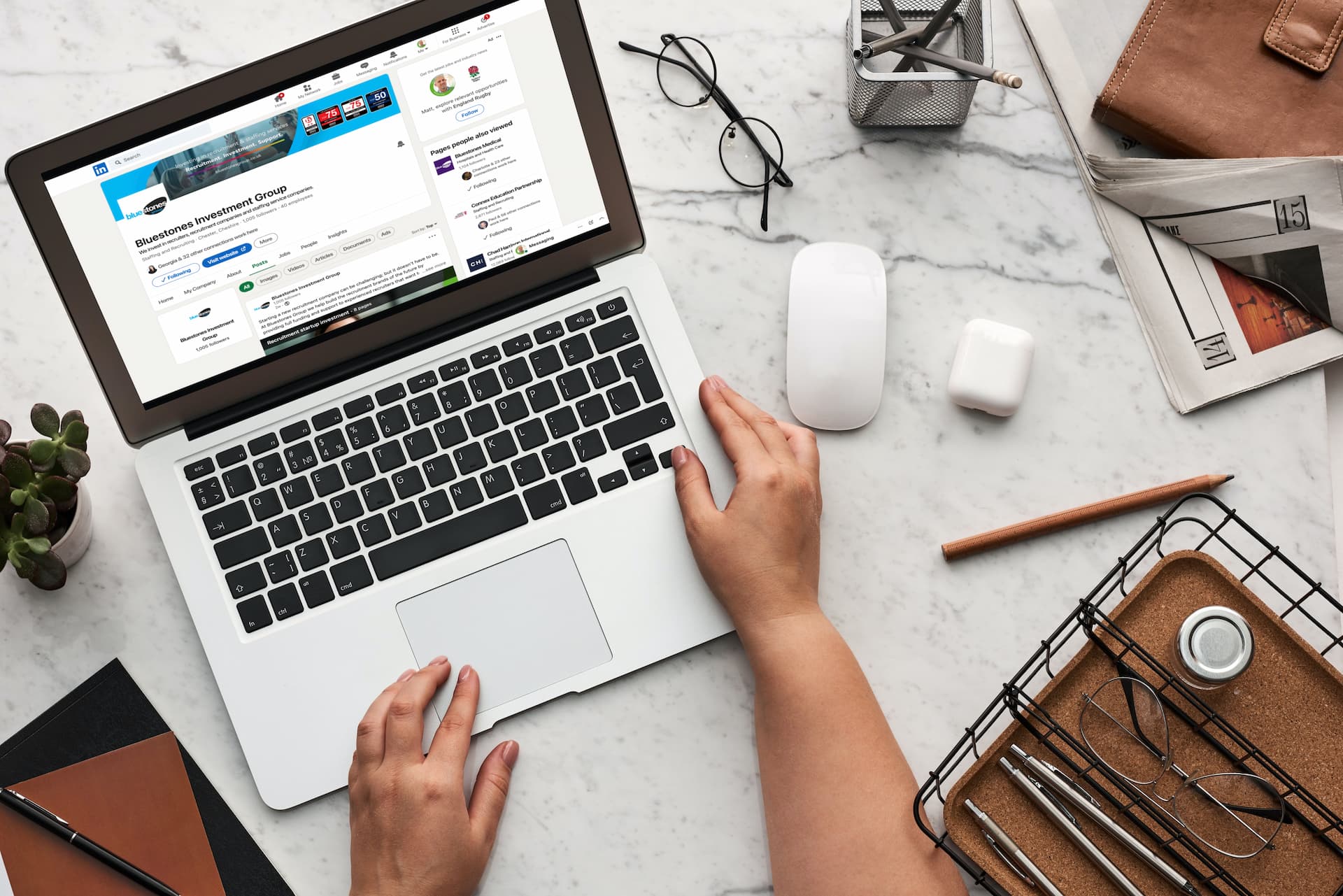 LinkedIn followers - Bluestones Group